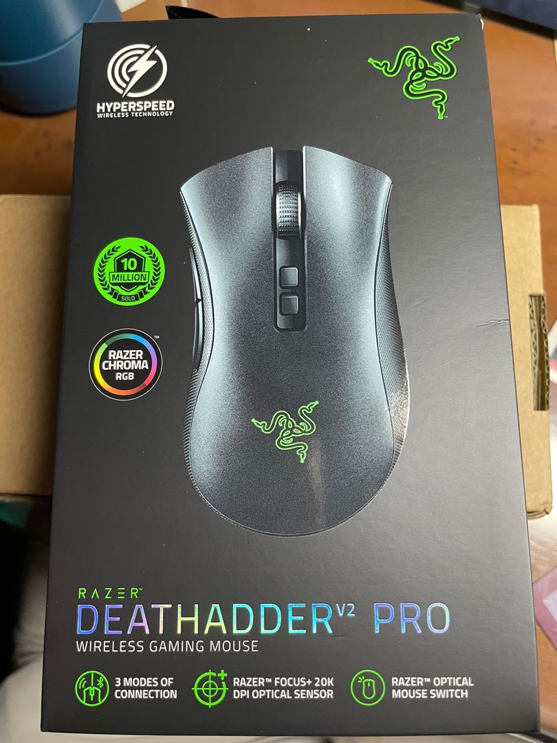 Razer Deathadder V2 Pro, Computers & Tech, Parts & Accessories, Mouse ...