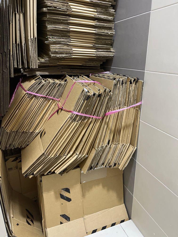 Recycle carton box, Furniture & Home Living, Home Improvement ...