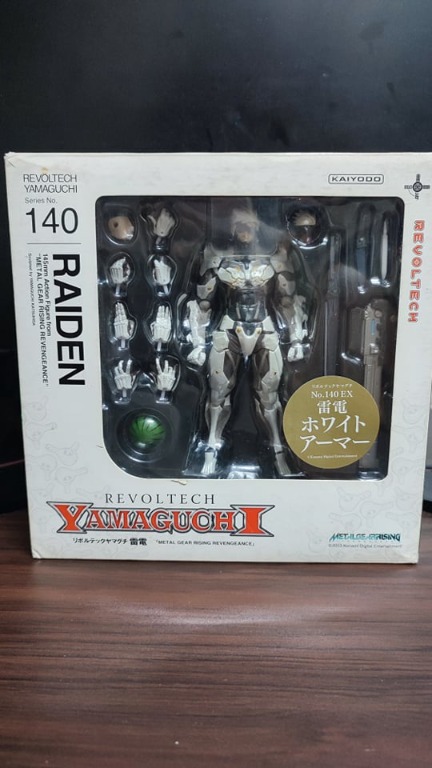 Revoltech Raiden White Version. metal gear solid Revengeance, Hobbies ...
