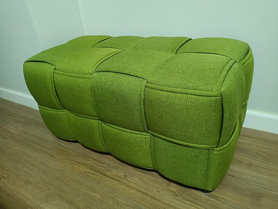 Sap Green Bench Ottoman, Furniture & Home Living, Furniture, Other Home ...