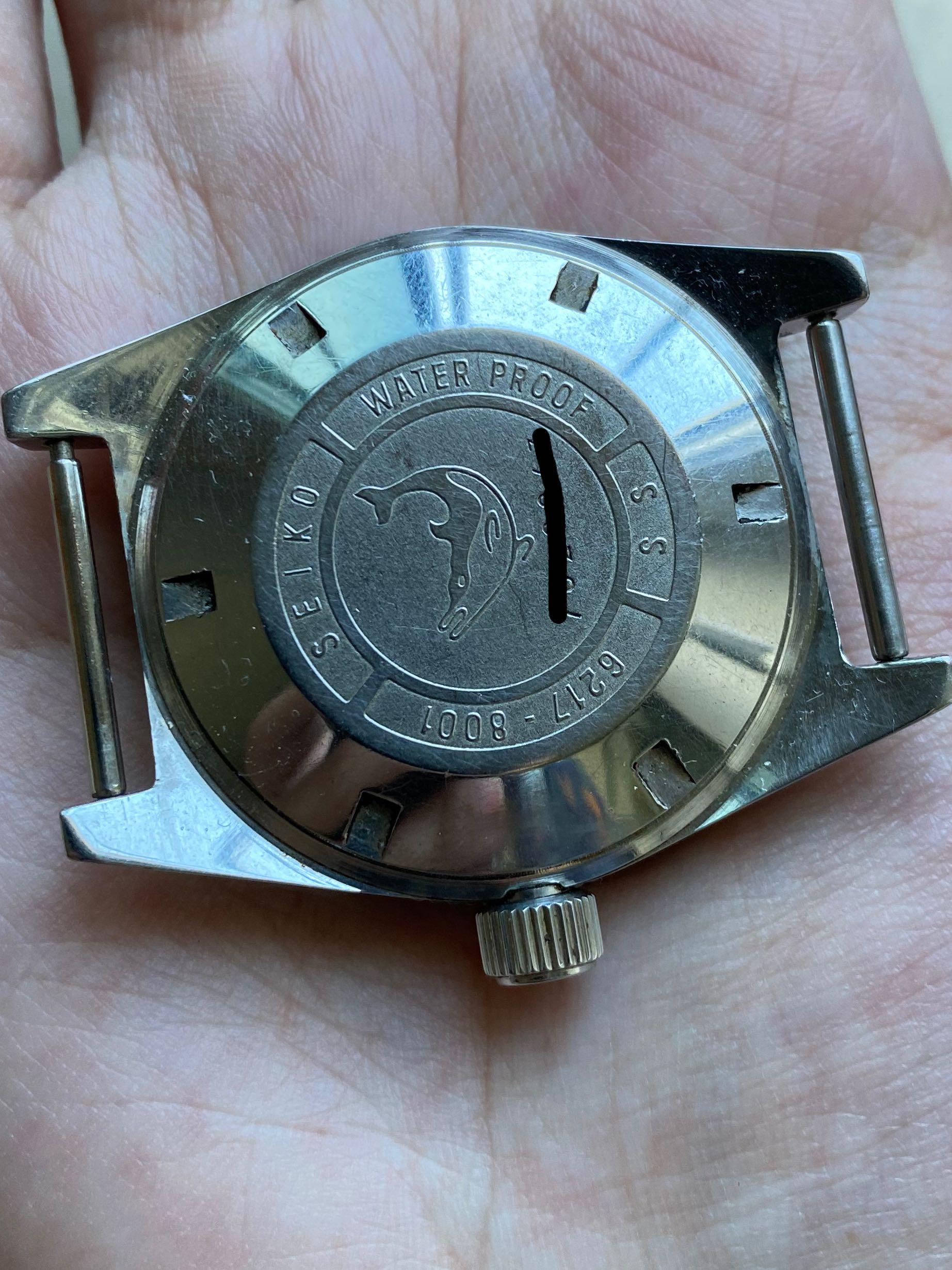 Seiko 1st Gen First Diver 62MAS 6217-8001 Dolphin Caseback Pre SKX ...