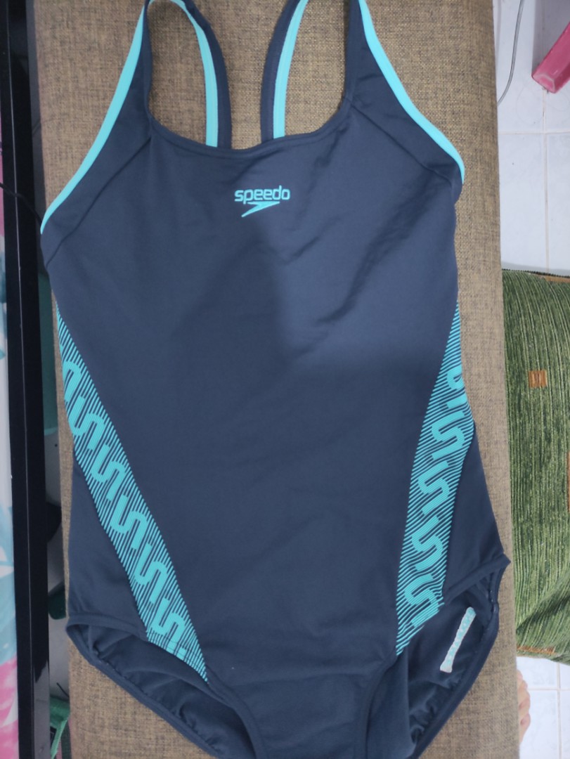 Speedo Monogram Muscleback Swimsuit, Women's Fashion, Swimwear, Bikinis ...