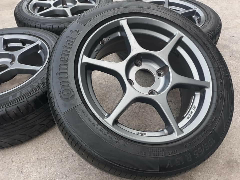 Sportrim P1 Racing 15" pcd 4x114, Auto Accessories on Carousell