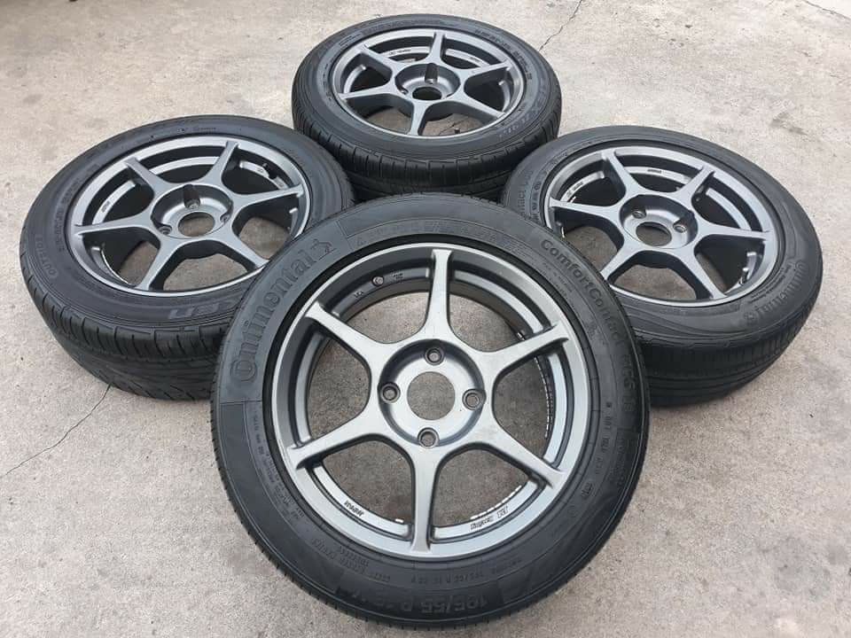 Sportrim P1 Racing 15" pcd 4x114, Auto Accessories on Carousell