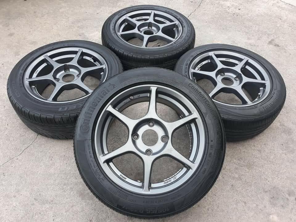 Sportrim P1 Racing 15" pcd 4x114, Auto Accessories on Carousell