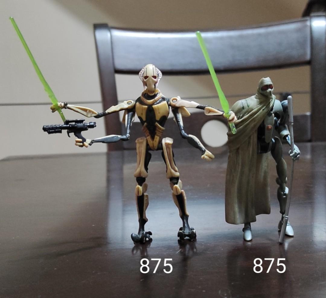 Star Wars General Grievous and Grievous's Bodyguard, Hobbies & Toys ...