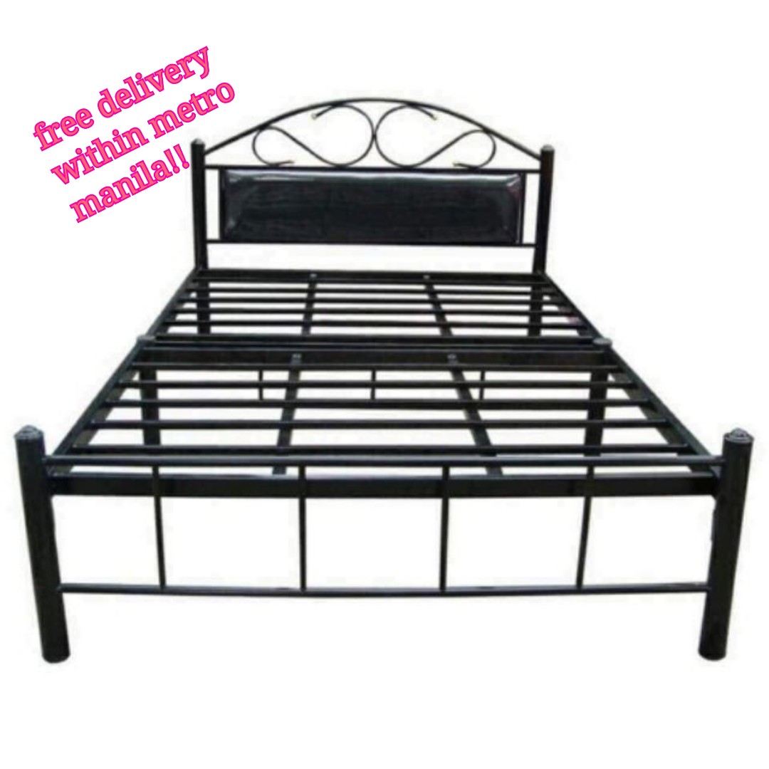 STEEL BED FRAME/SPLIT TYPE BED FRAME/DETACHABLE BEDFRAME/HOME LIVING ...