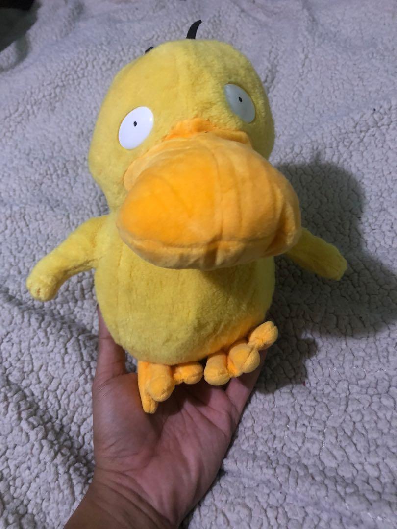 Talking psyduck pokemon plush toy with free figure, Hobbies & Toys ...