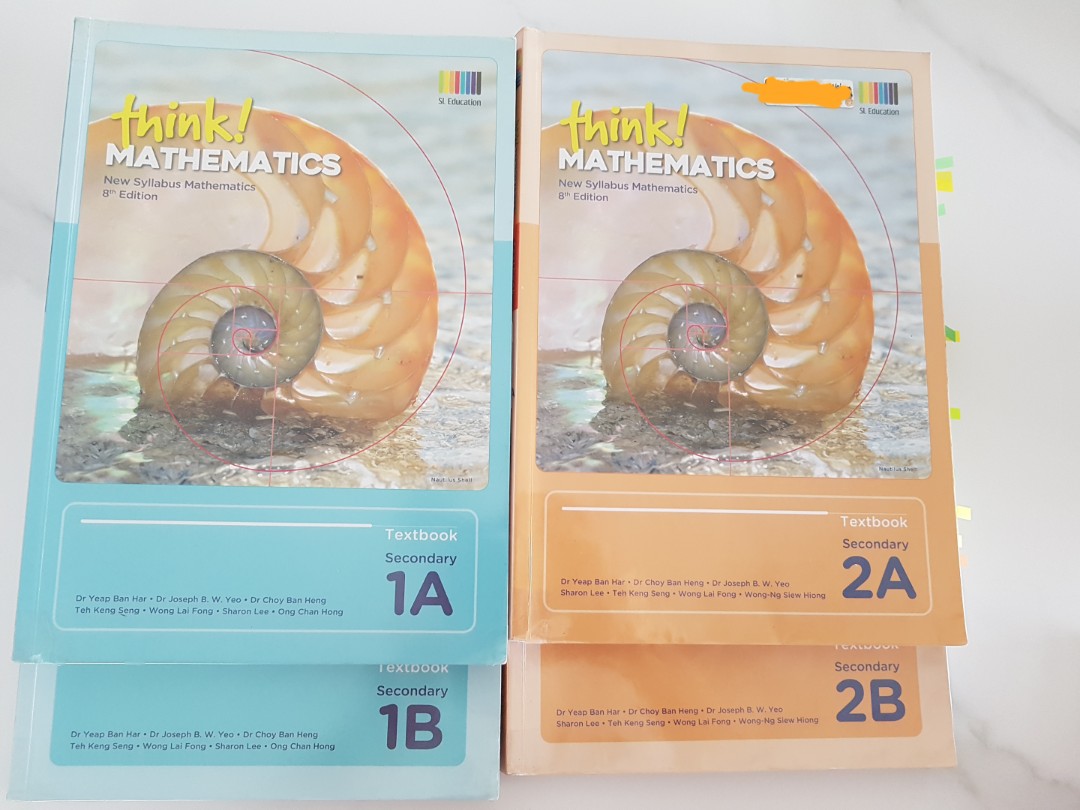 Think! Mathematics Textbook S1 & S2, Hobbies & Toys, Books & Magazines ...