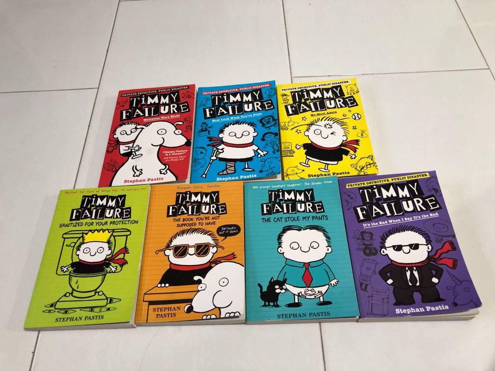 Timmy Failure complete set of 7, Hobbies & Toys, Books & Magazines ...