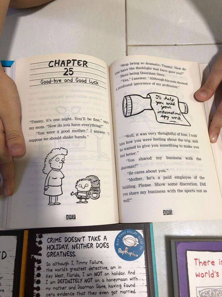 Timmy Failure complete set of 7, Hobbies & Toys, Books & Magazines ...