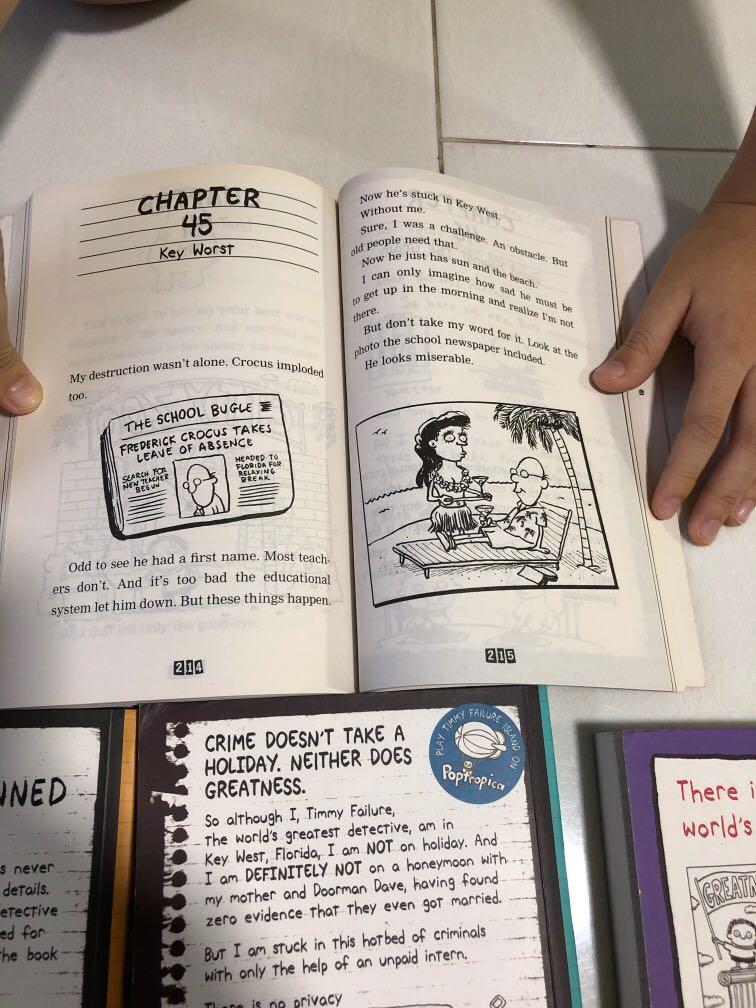 Timmy Failure complete set of 7, Hobbies & Toys, Books & Magazines ...