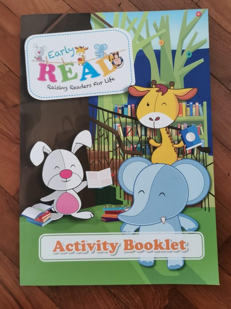 Toddler Early Read Raising Readers for Life Activity Booklet, Hobbies ...