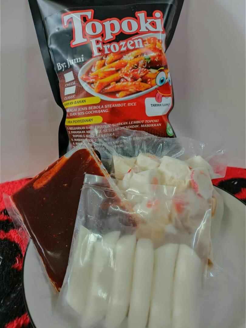 Topokki halal, Food & Drinks, Chilled & Frozen Food on Carousell