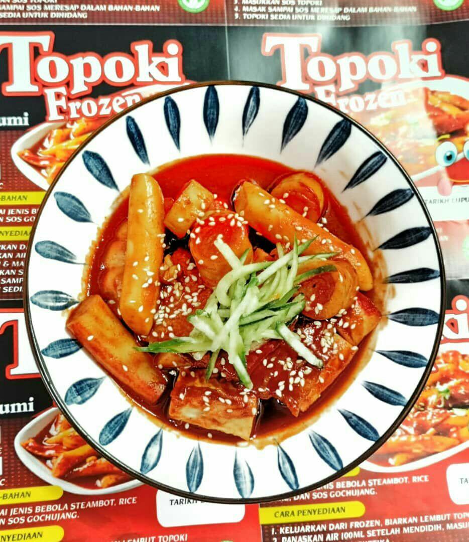 Topokki halal, Food & Drinks, Chilled & Frozen Food on Carousell