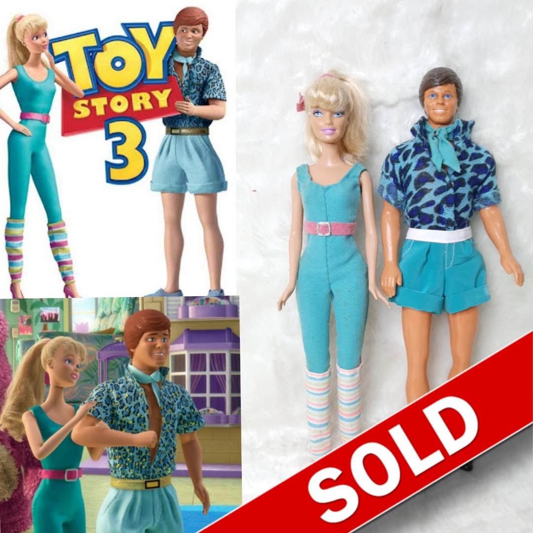 Barbie And Ken Dolls Toy Story 3