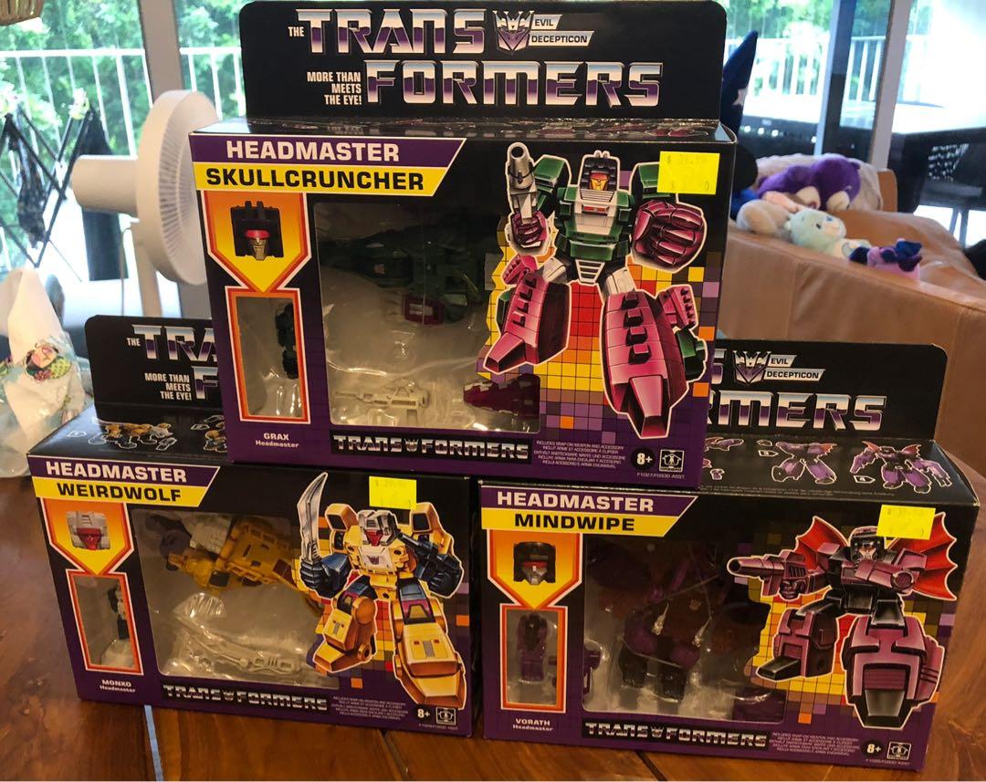 Transformers Headmaster 2021 Retro Packaging, Hobbies & Toys, Toys ...