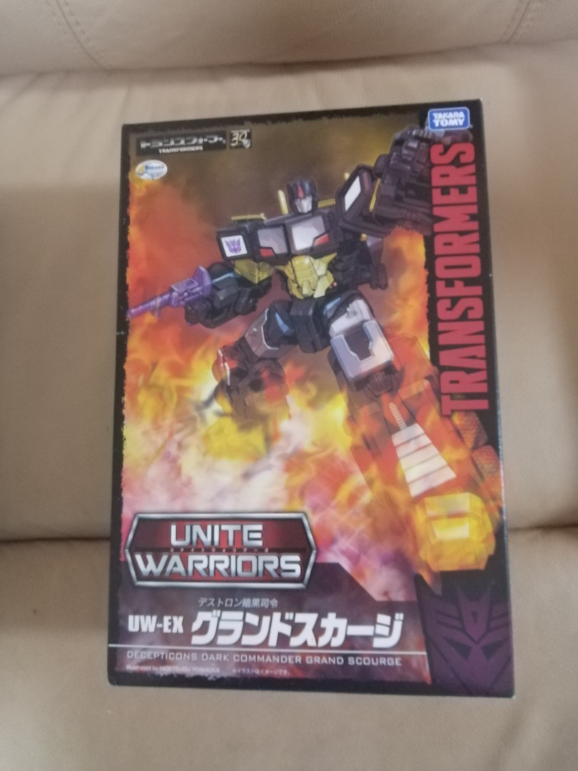 Transformers Unite Warriors UW-EX Grand Scourge, Hobbies & Toys, Toys ...