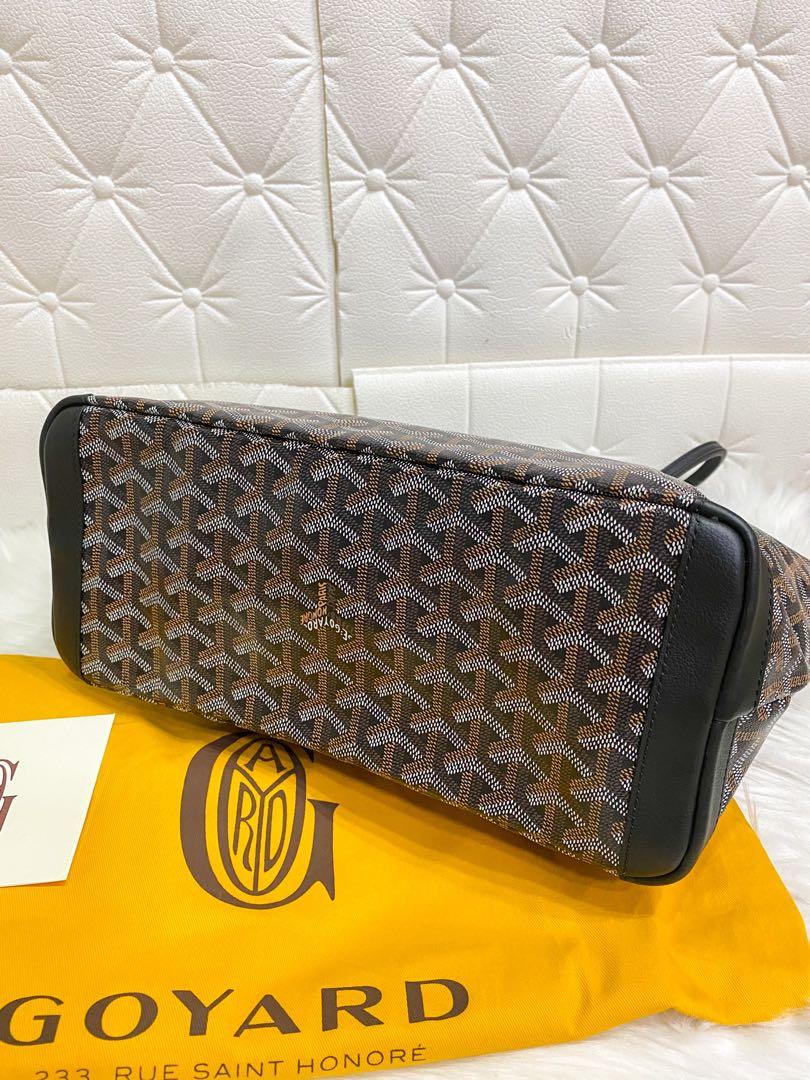 UNUSED AUTHENTIC Goyard Artois in Black (With Entrupy), Luxury, Bags ...