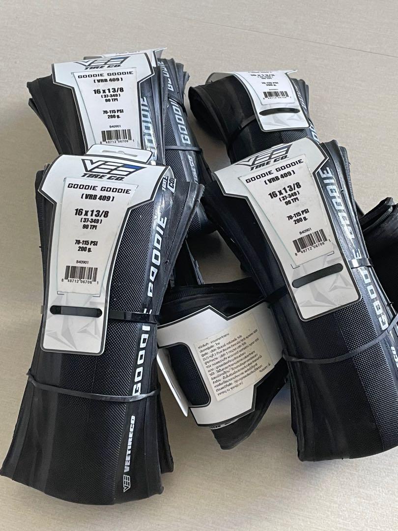 Vee Tire Co VEETIRECO GOODIE GOODIE 16 x 1-3/8" 37-349 Brompton tyre ...