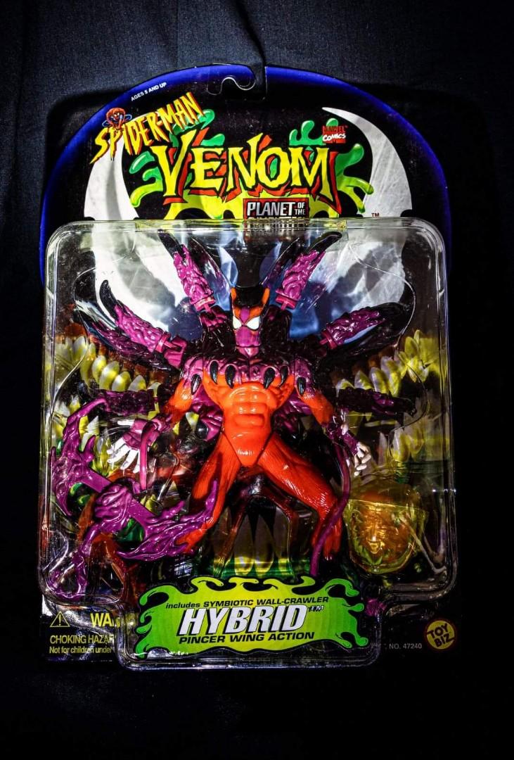 SPIDER-MAN - VENOM - PLANET OF THE SYMBIOTES TOYBIZ 1996 (MOC), Hobbies ...