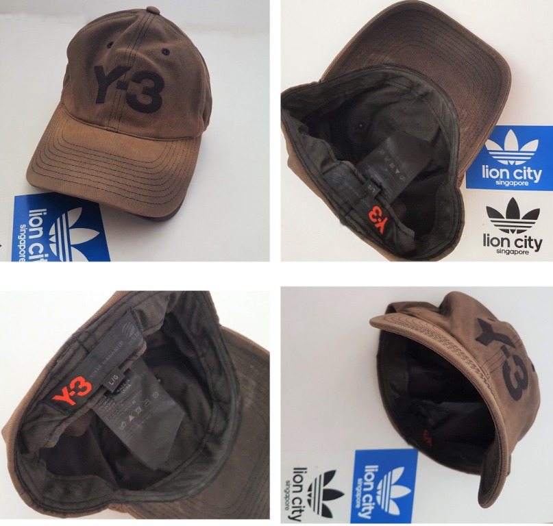 Versatile Y-3 Cap, Yohji Yamamoto Baseball Cap, Y3 Dark Khaki Top, Y-3 ...