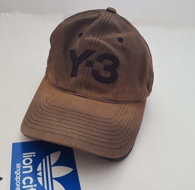 Versatile Y-3 Cap, Yohji Yamamoto Baseball Cap, Y3 Dark Khaki Top, Y-3 ...