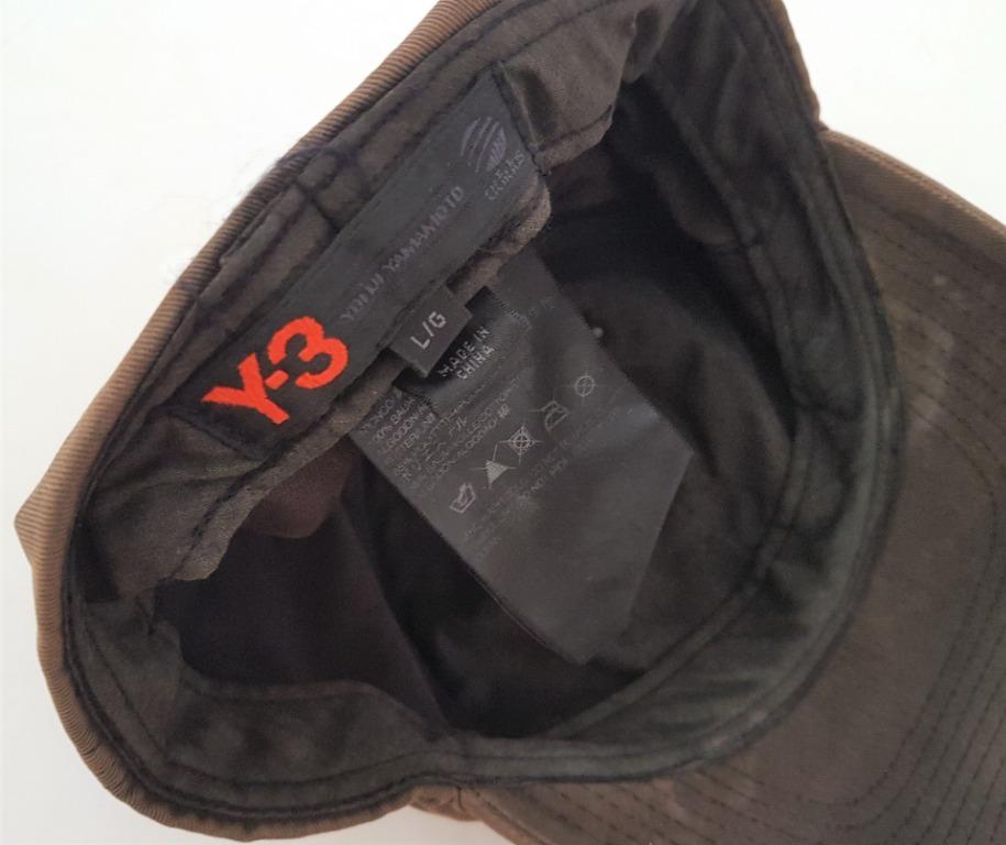 Versatile Y-3 Cap, Yohji Yamamoto Baseball Cap, Y3 Dark Khaki Top, Y-3 ...
