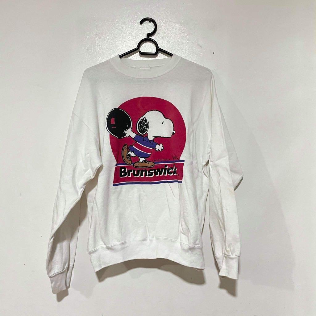 Vintage 1958 Snoopy Bowling Brunswick Sweater, Men's Fashion, Coats ...
