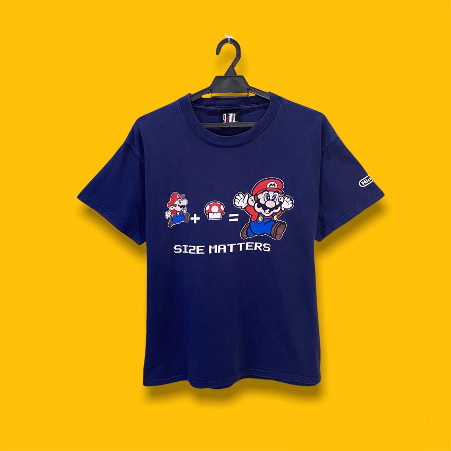 VINTAGE 90S SUPER MARIO BROS BY NINTENDO, Men's Fashion, Tops & Sets ...