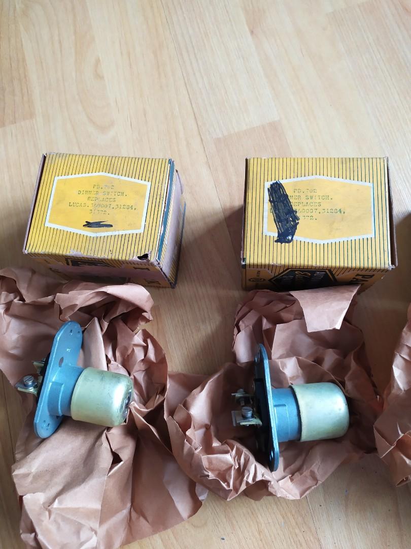 Vintage England Lucas Car Dimmer Switch, Hobbies & Toys, Collectibles ...