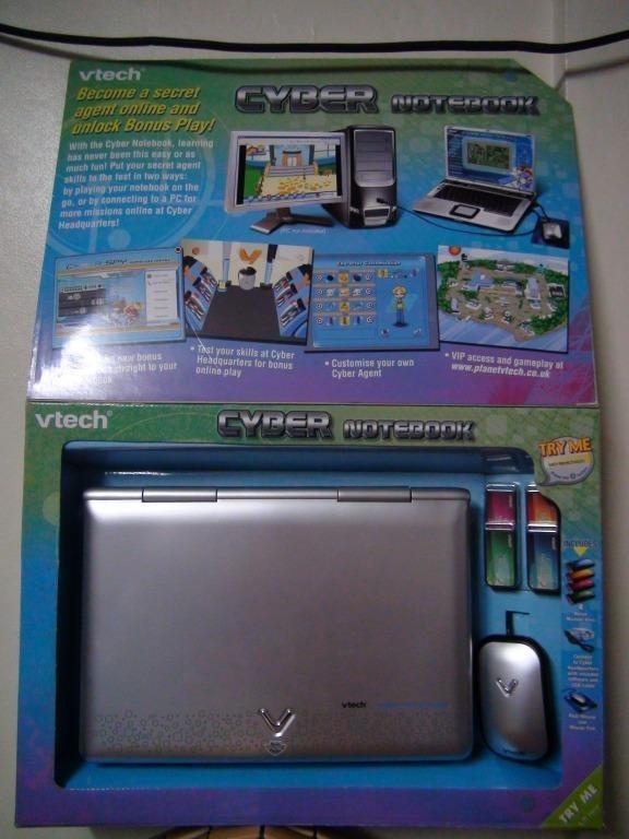 VTECH Cyber Notebook, Hobbies & Toys, Toys & Games on Carousell