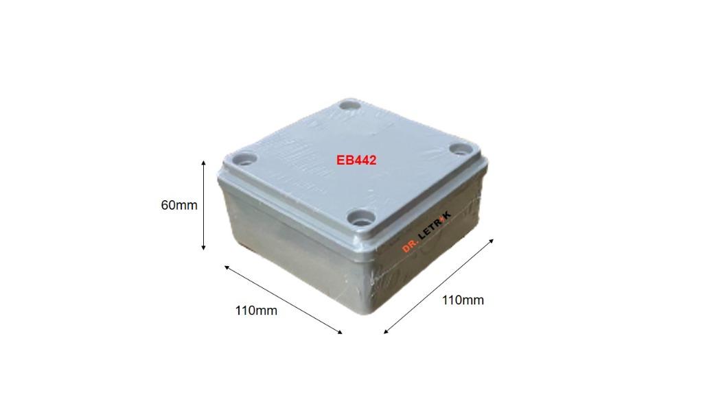Wireman PVC Enclosed Box / Enclosure Junction Box EB442, TV & Home ...