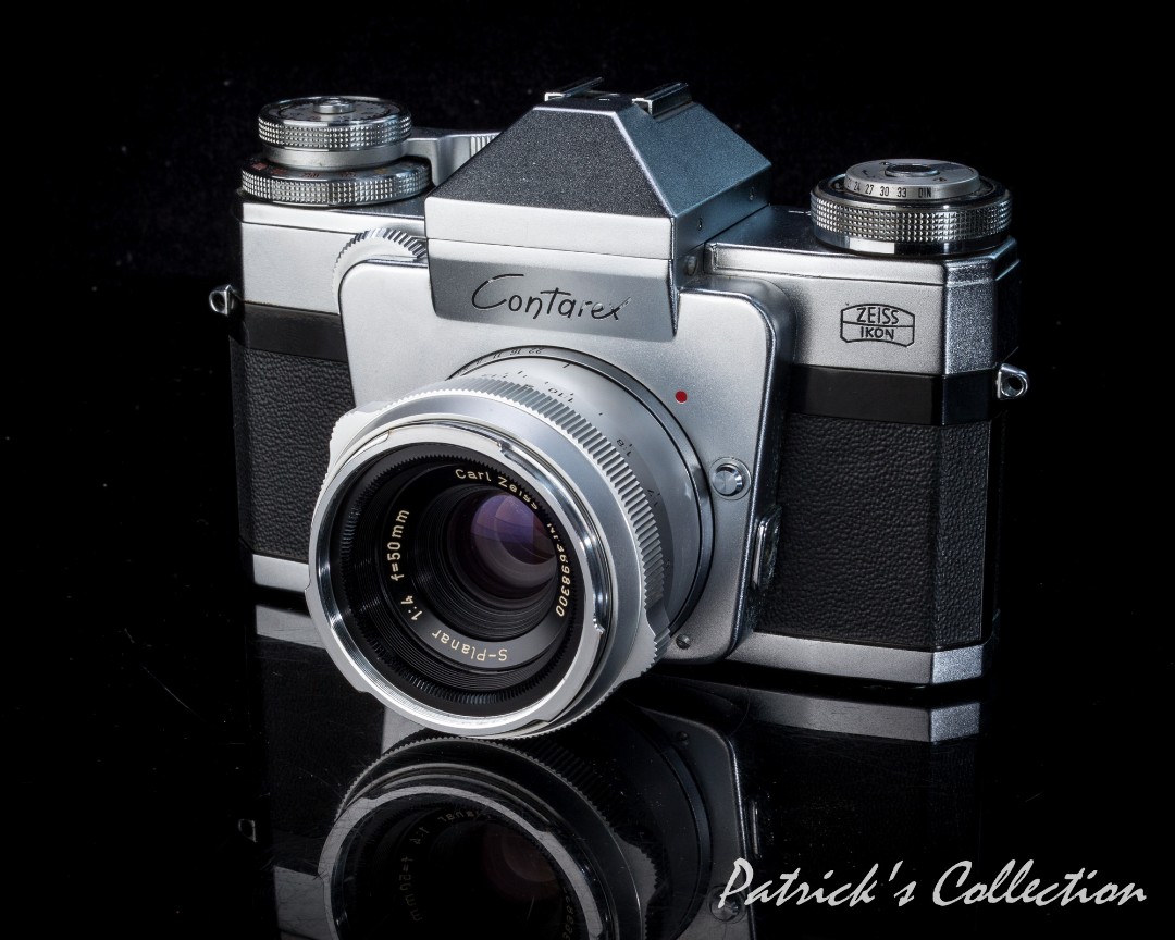 zeiss Contarex Bullseye with 50mm F2 PLANAR, Photography, Cameras on ...