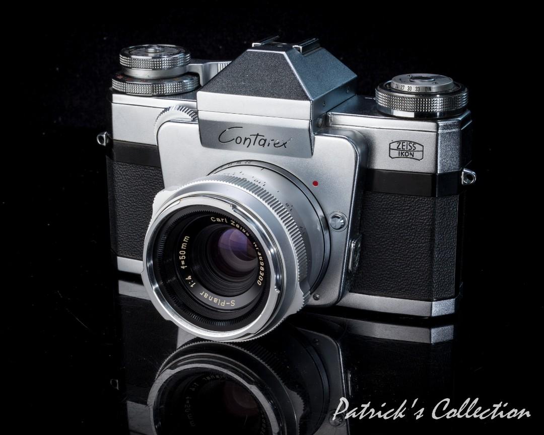 zeiss Contarex Bullseye with 50mm F2 PLANAR, Photography, Cameras on ...