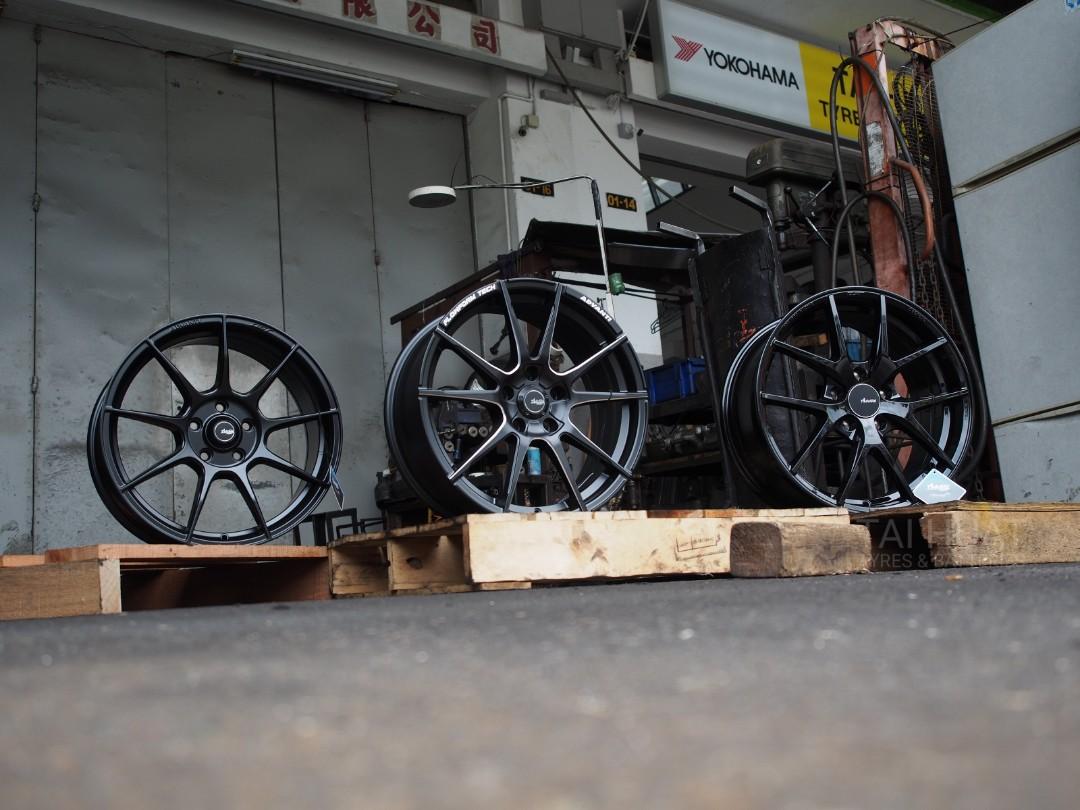 18" ADVANTI RACING Appello 5x114.3 rims flow formed, Car Accessories ...