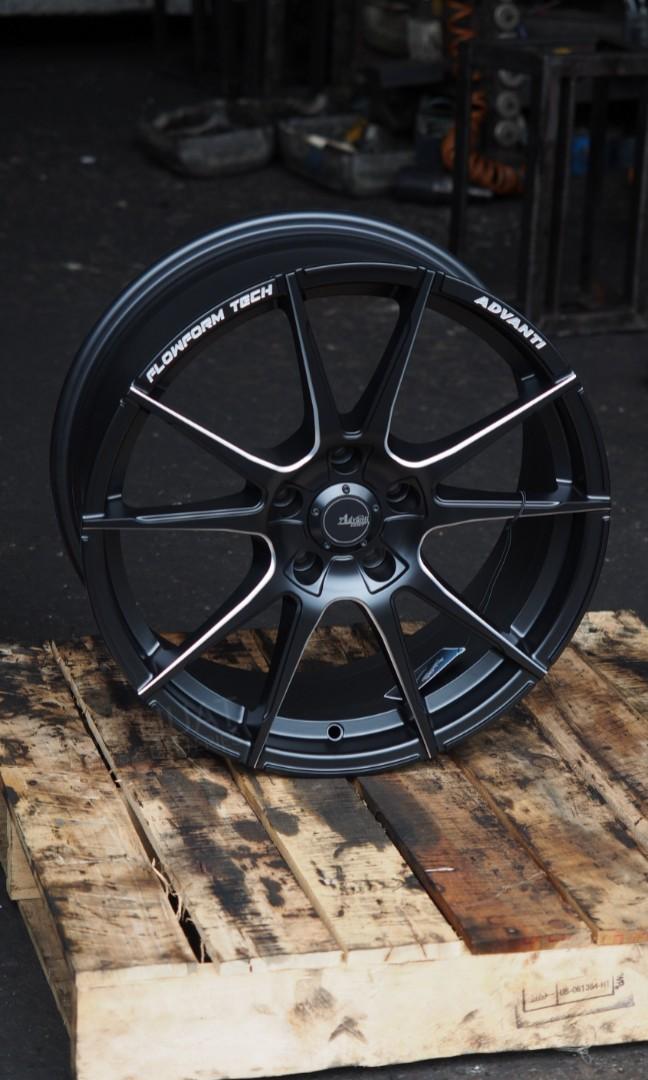 18" ADVANTI RACING Appello 5x114.3 rims flow formed, Car Accessories ...