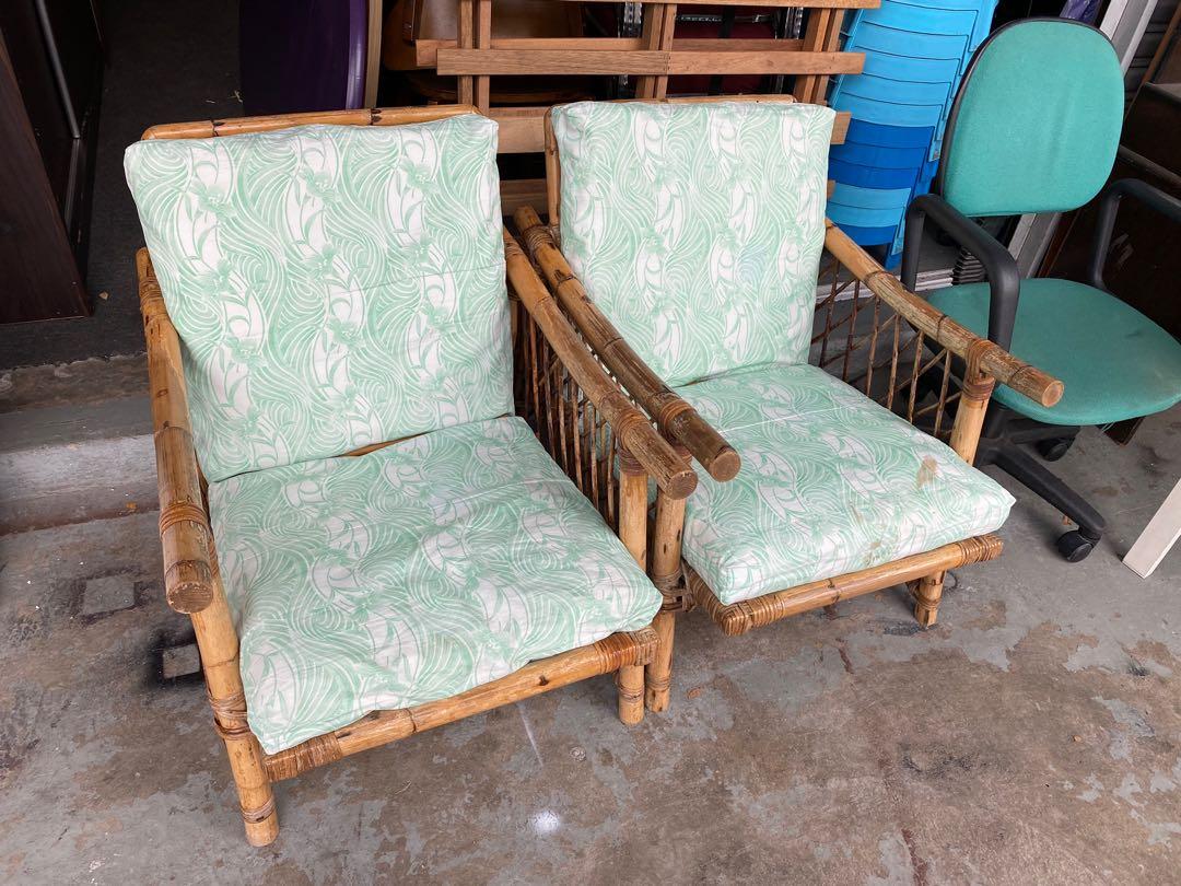 2 rm150 kerusi rotan. kena syelek sikit, Furniture & Home Living ...