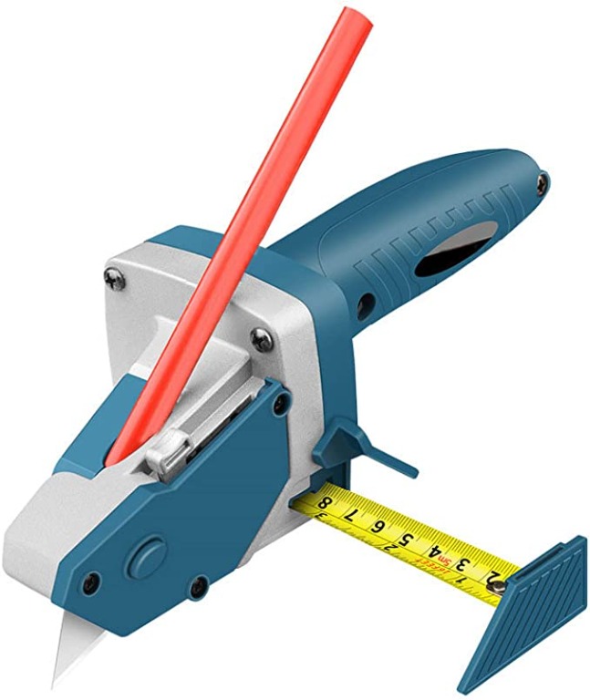 All-in-one Hand Tool with Measuring Tape and Utility Knife – Measure ...