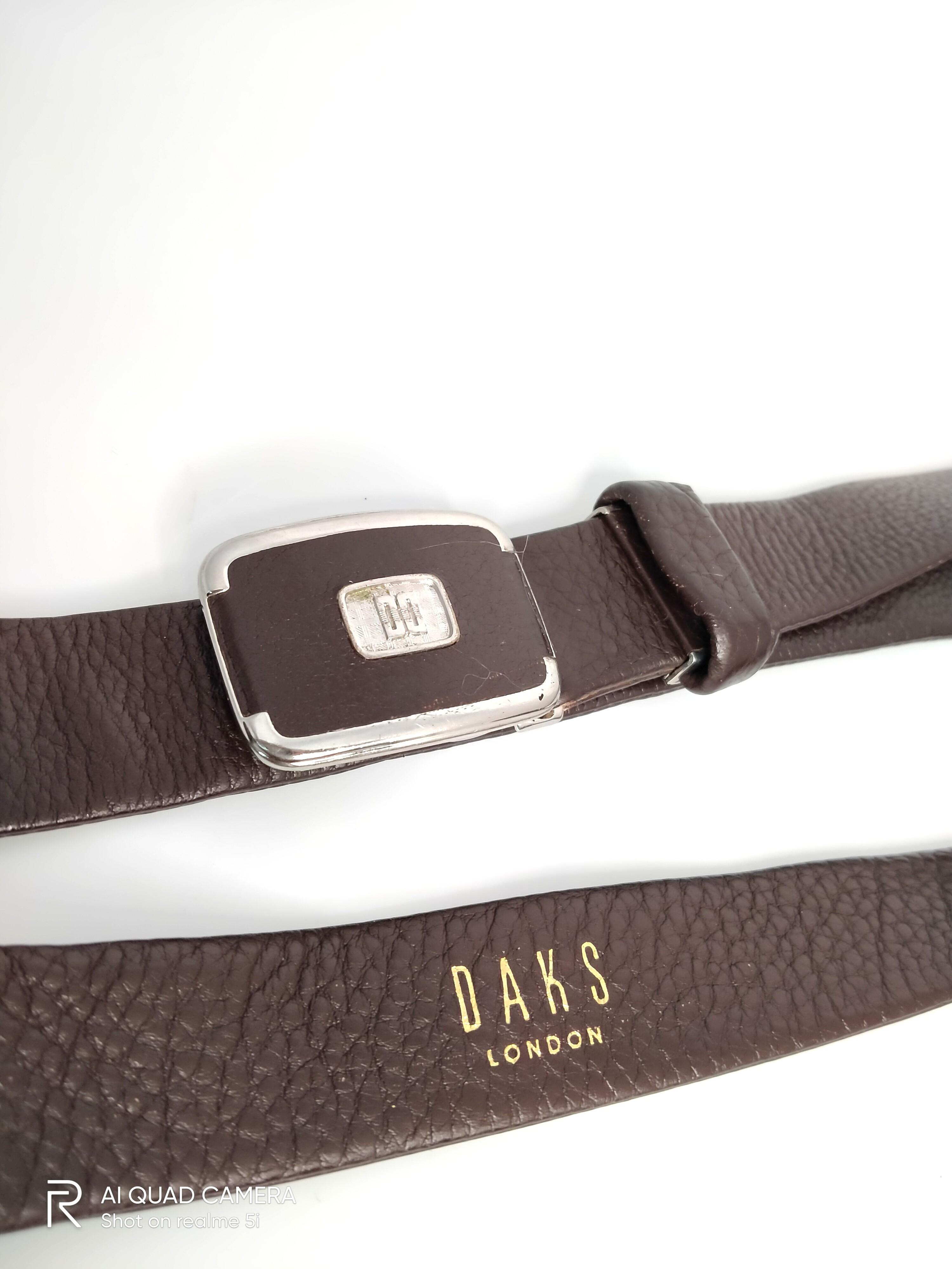 Belt Kulit DAKS LONDON, Men's Fashion, Watches & Accessories, Belts on ...