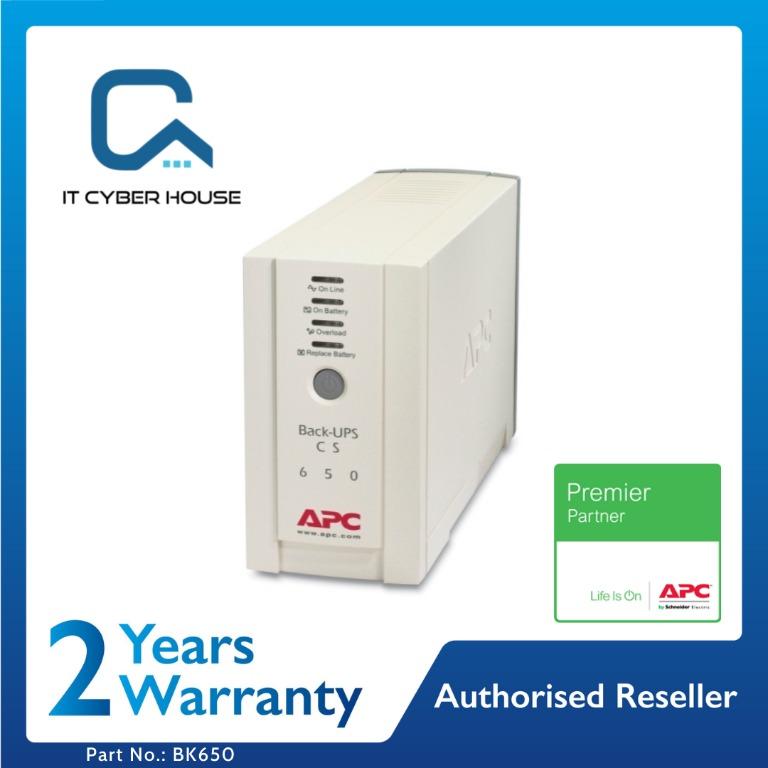 BK650-AS APC BACK-UPS CS 650VA 230V ASEAN/2 YEAR WARRANTY, Computers ...