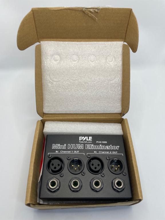 [BNIB] Pyle Passive Hum/Noise Eliminator 2-Channel Box, Audio, Other ...