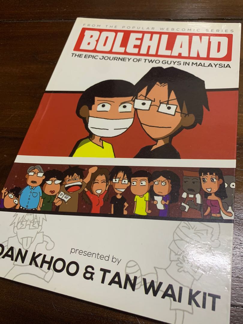 bolehland- dan khoo & tan wai kitt, Hobbies & Toys, Books & Magazines, Comics & Manga on Carousell