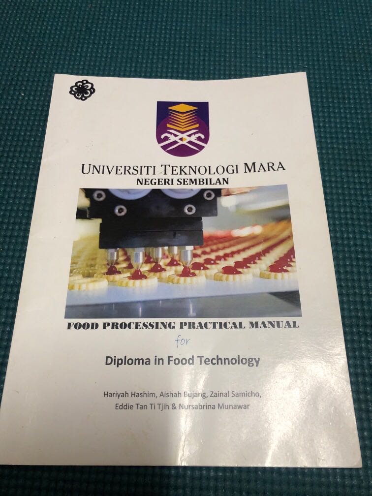 Buku uitm lab manual food processing, Hobbies & Toys, Books & Magazines ...