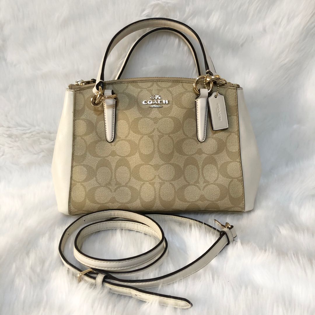 Coach Two way bag, Luxury, Bags & Wallets on Carousell