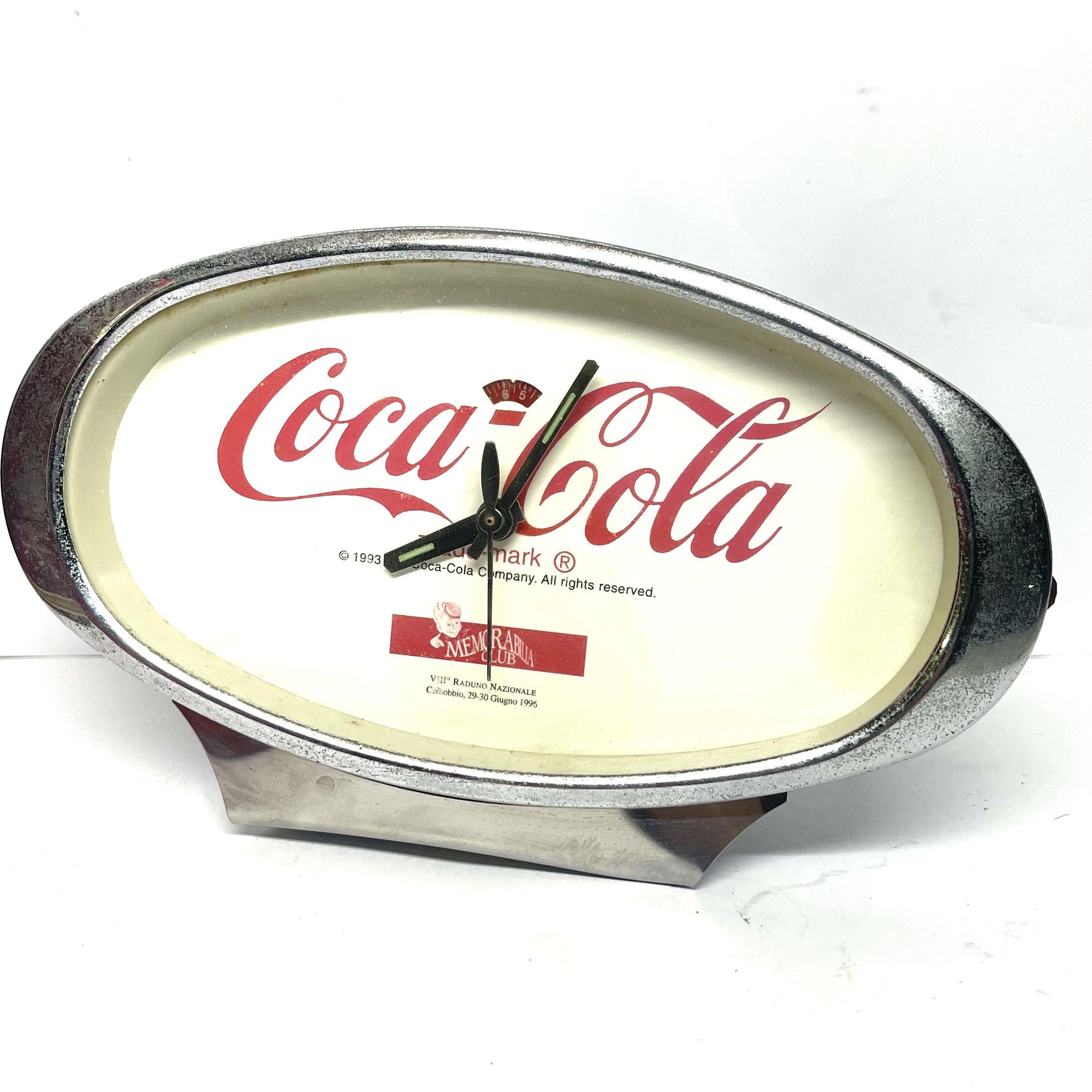 Coca Cola Desk Winding Clock (Made In China), Hobbies & Toys ...