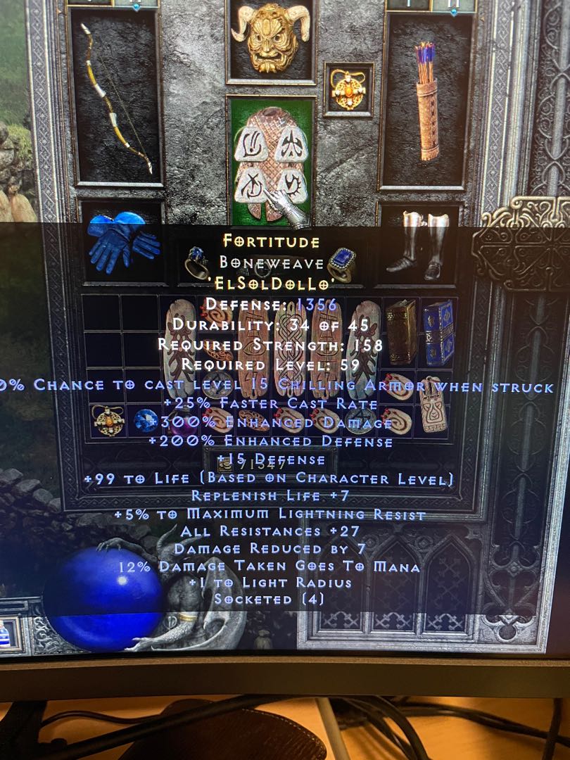 D2R Fortitude, Video Gaming, Gaming Accessories, In-Game Products on ...