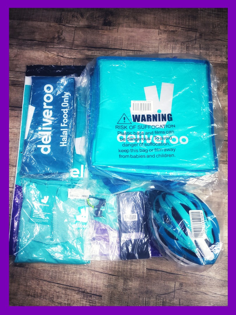 Deliveroo Bicycle Kit Starter Pack, Motorcycles, Motorcycle Accessories ...