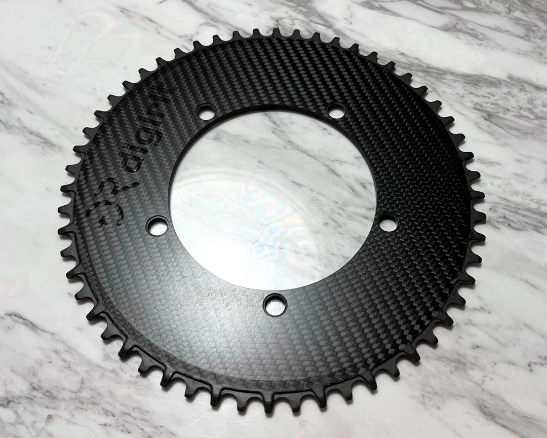 Digirit Carbon Chainring - 56T, Sports Equipment, Bicycles & Parts ...