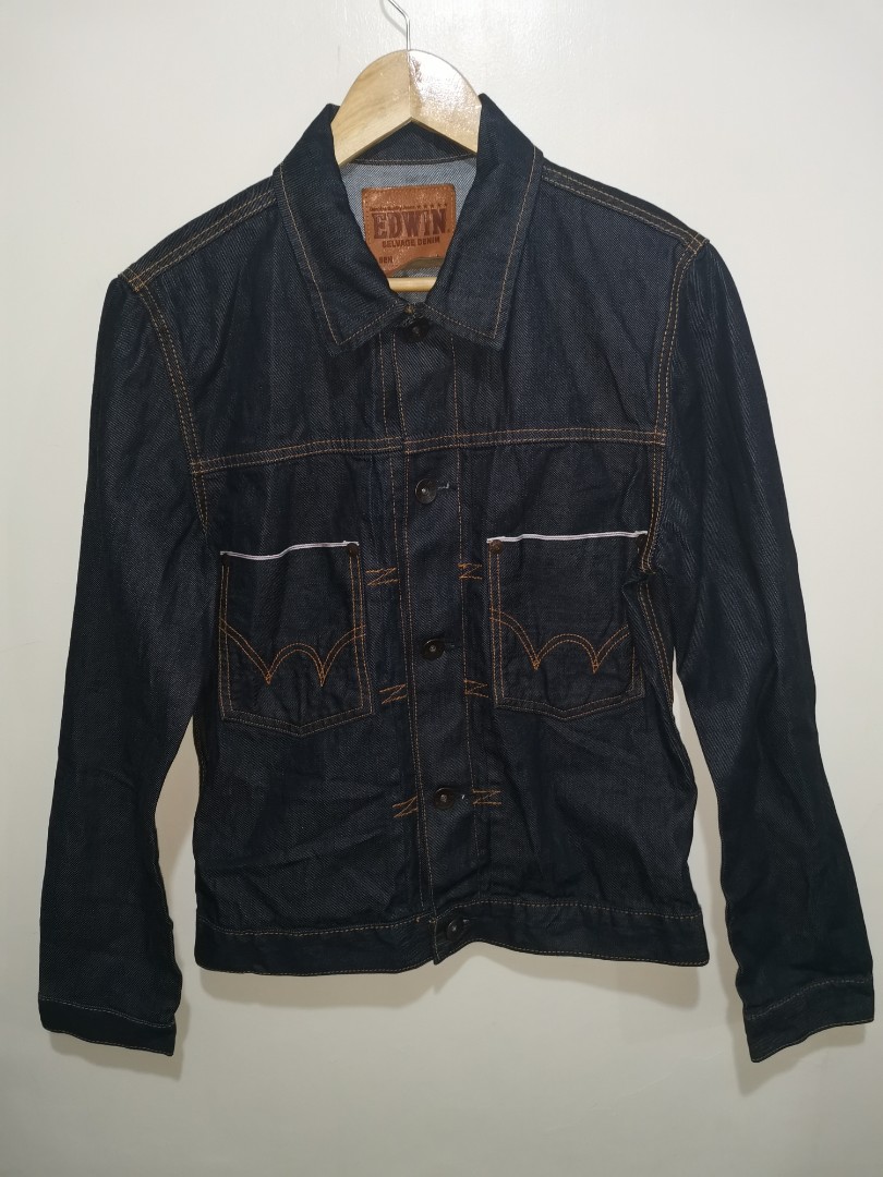 Edwin Selvedge Denim Jacket, Men's Fashion, Coats, Jackets and ...
